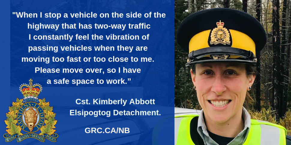 Slow Down Move To The Left For Stopped Emergency Vehicles Royal Canadian Mounted Police 3343
